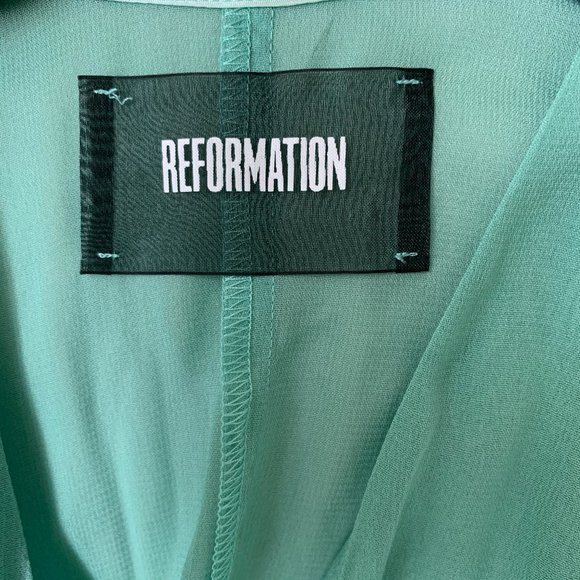 Reformation | Dresses | Nwt Reformation Wanda Dress Mini Wrap Macaron ...